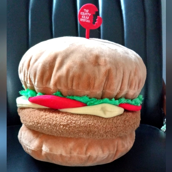 Universal Studio | Accents | Spongebob Squarepants Krabby Patty Plush ...